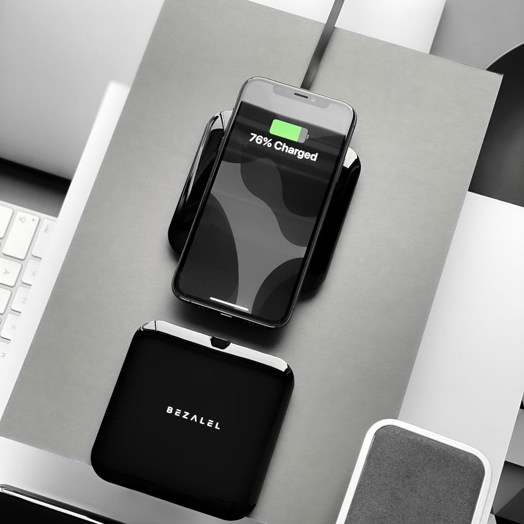 Thinnest Most Portable Fast-Charging Wireless Charger | BEZALEL
